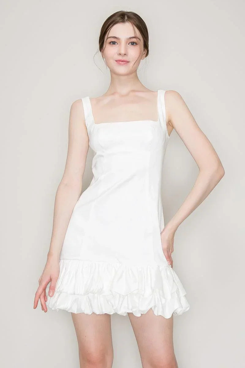 Clara Bubble Hem Mini Dress – Cape Cod Fashionista
